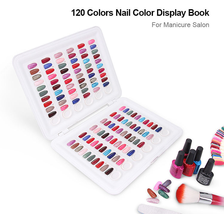 C9 Manicure Tools Nail Color Chart Display